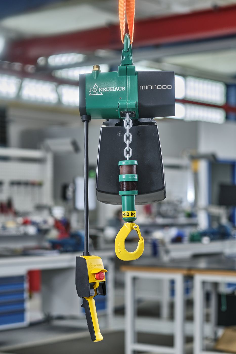 Pneumatische Hebegeräte von JDN - Hebetech AG