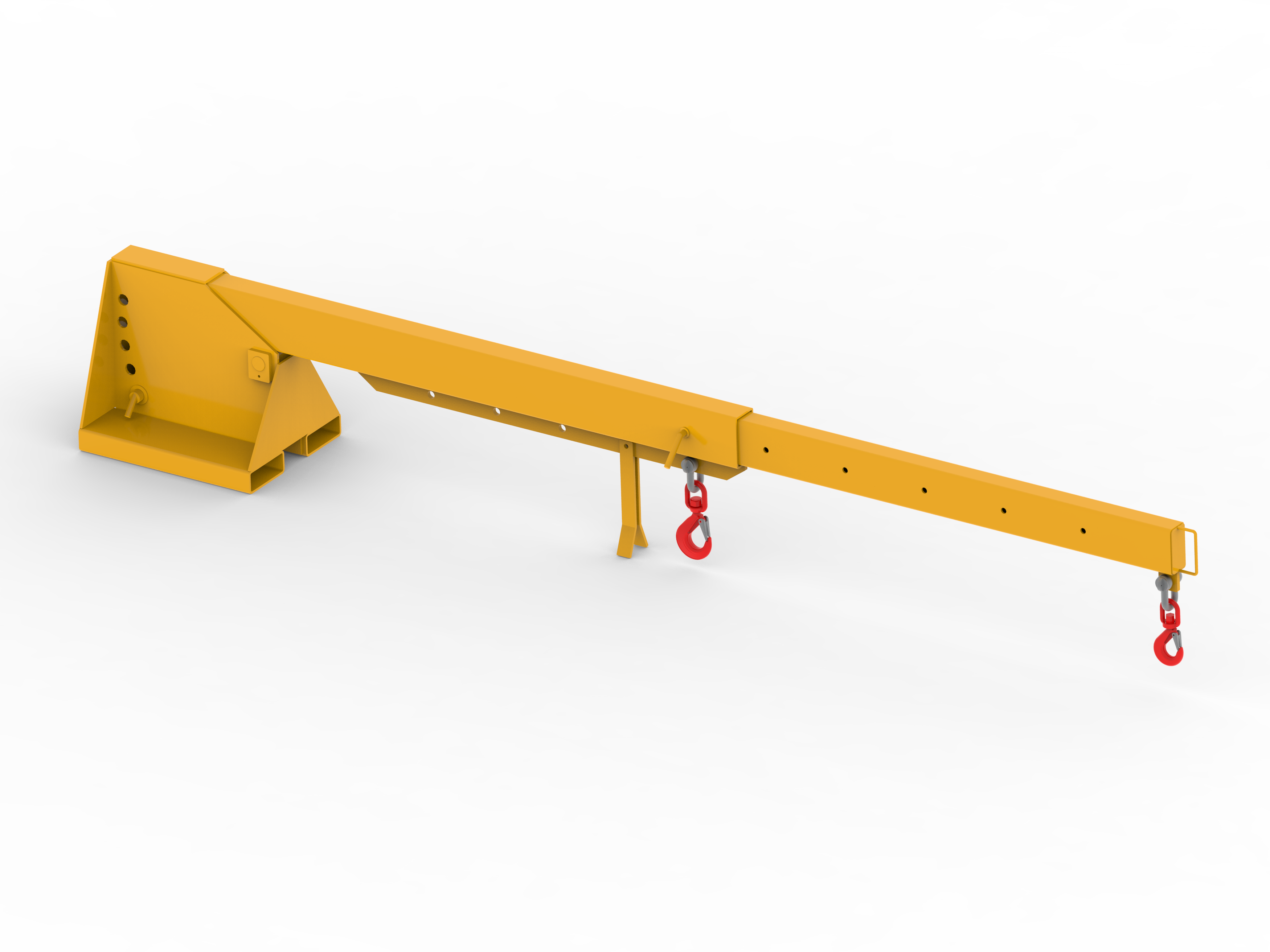 Stapler-Kranarm SKR-7, verstellbar, 800 - 5000 kg - Hebetech AG