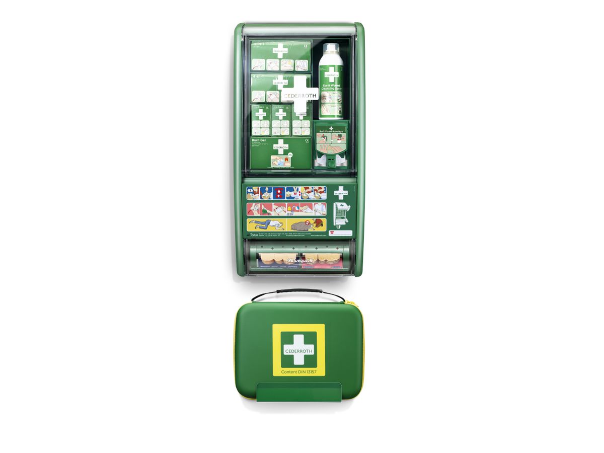 Cederroth First Aid Station Set DIN 13157 - Hebetech AG