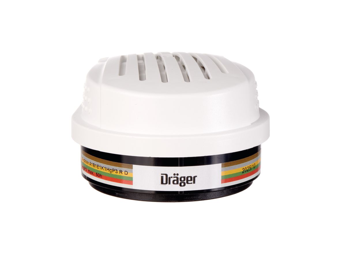 DRÄGER X-plore® Bajonett-Kombinationsfilter A1B1E1K1 Hg P3 R D ...