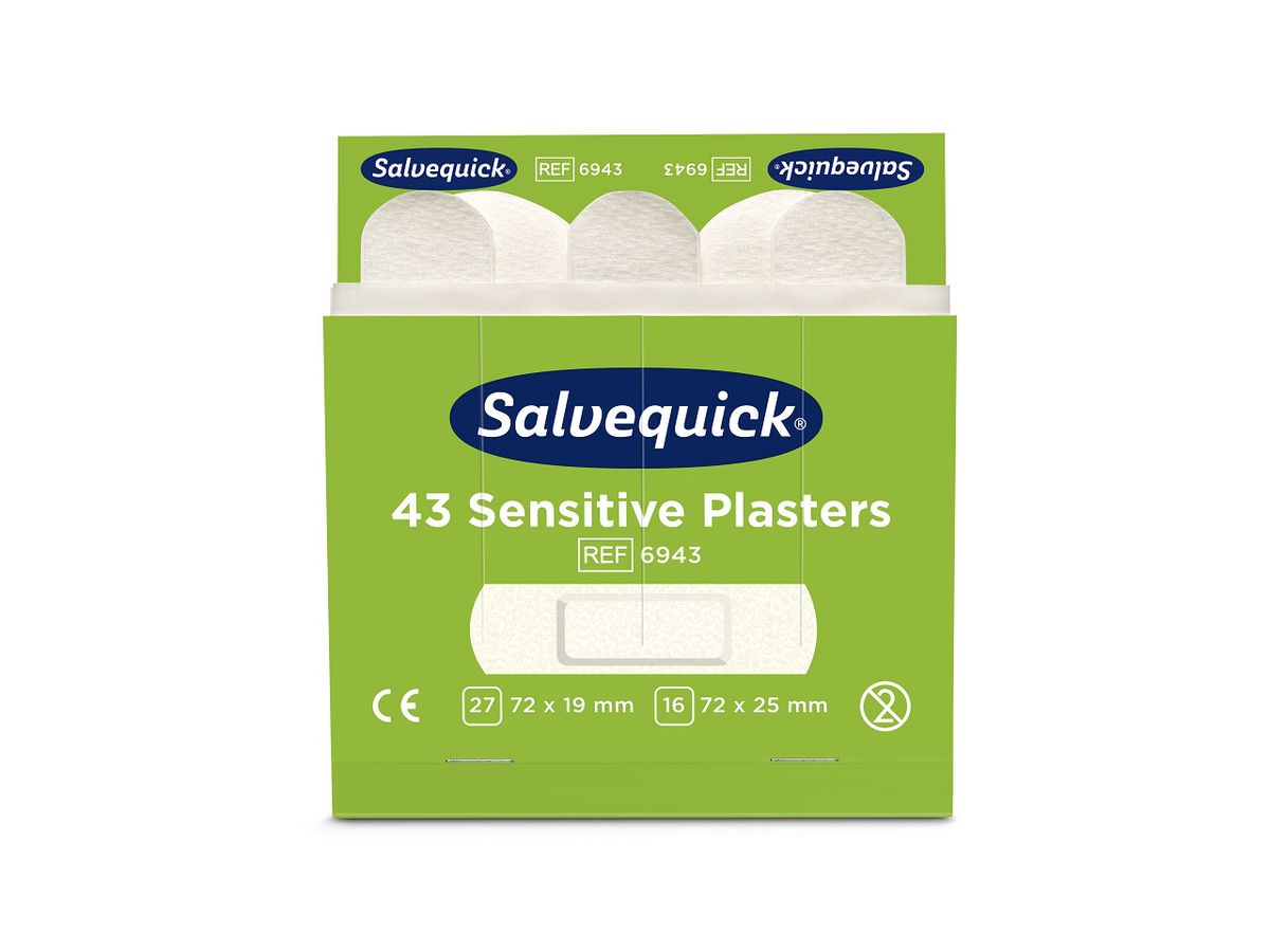 Cederroth Salvequick Sensitive Pflaster - Hebetech AG