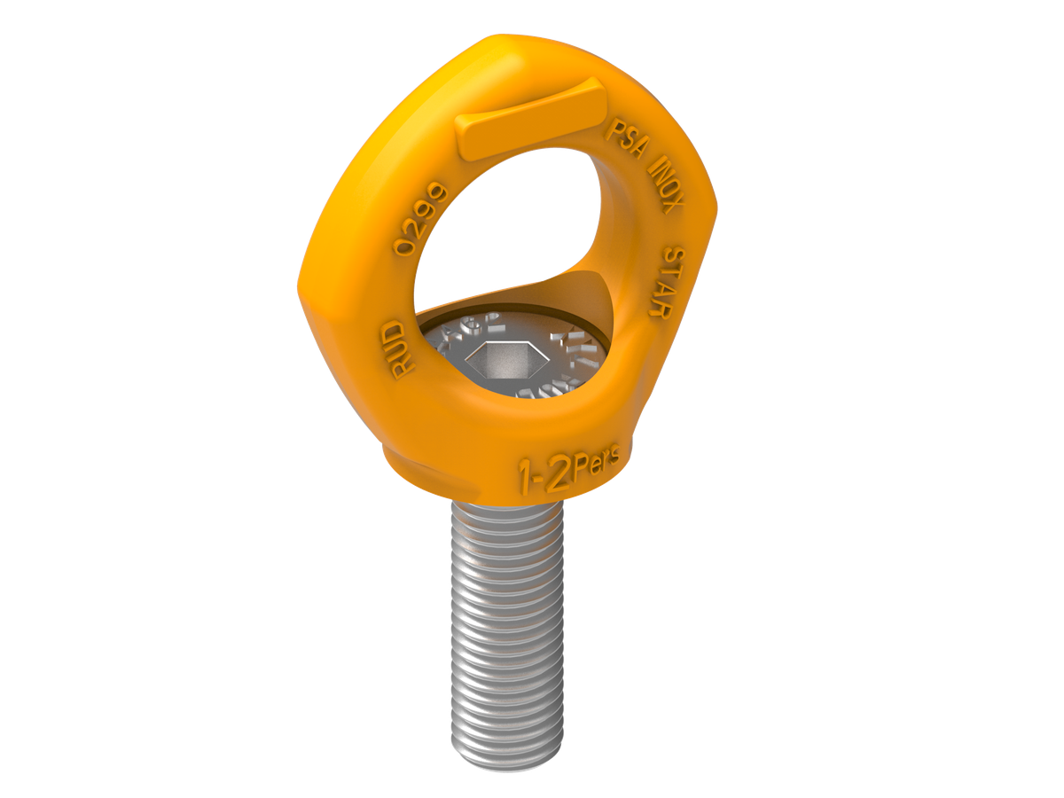 PSA Anschlagpunkt INOX-Star M12 Länge 50 mm - Hebetech AG