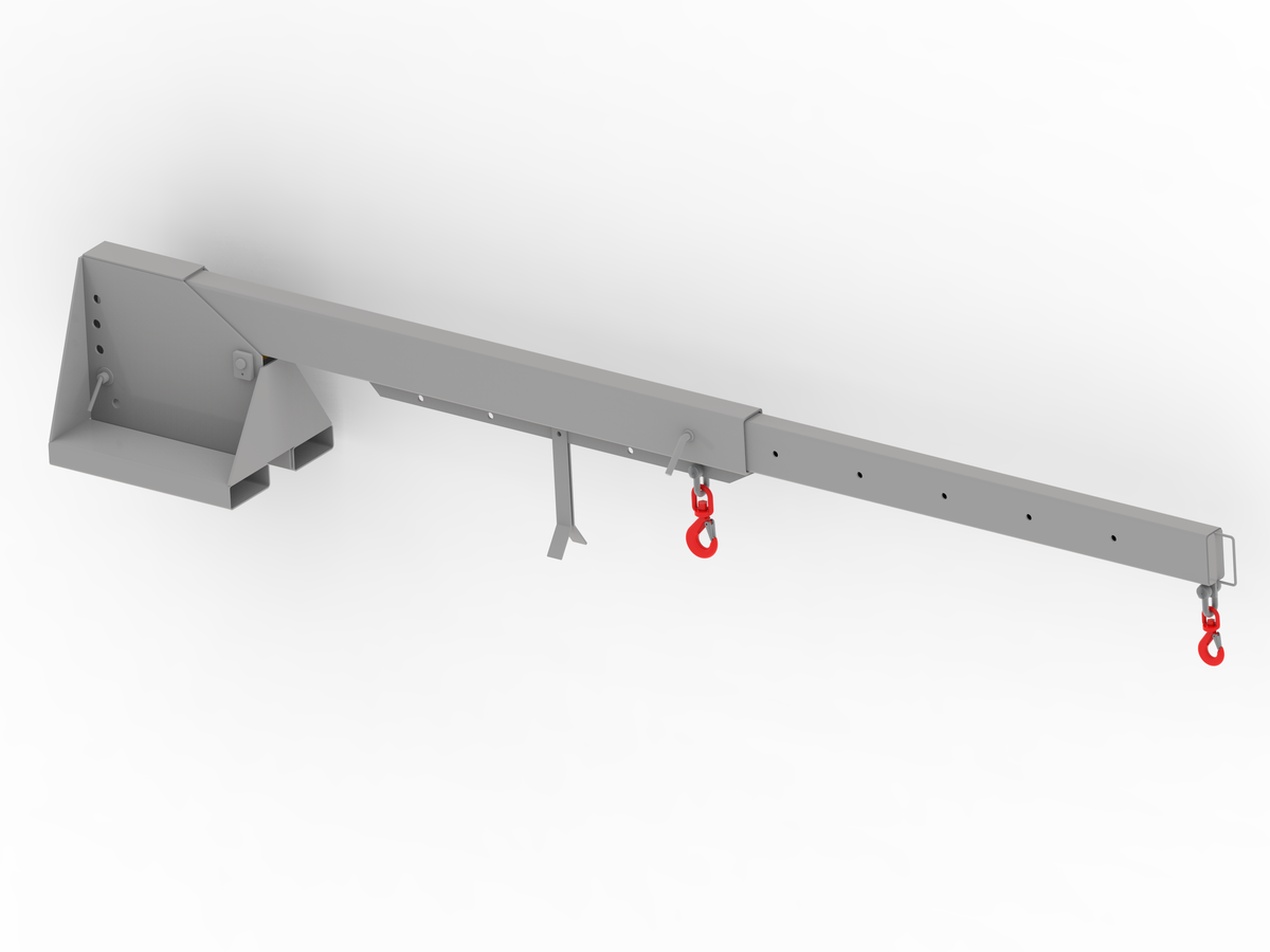Stapler-Kranarm SKR-6, verstellbar, 650 - 3000 kg - Hebetech AG